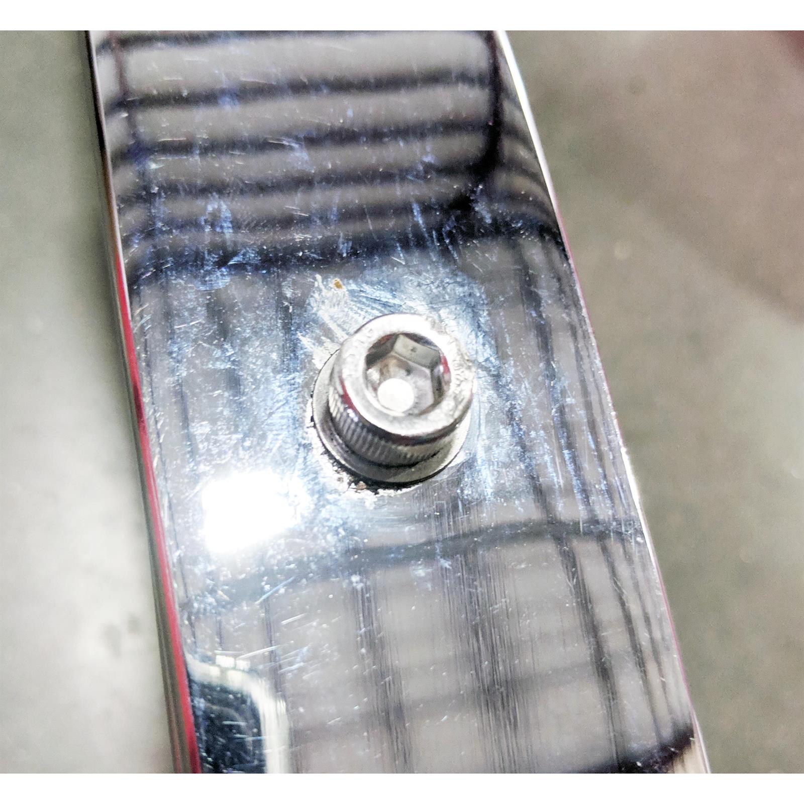 Super Glide_ T-Bucket Front Spring, Standard Eye, Chrome