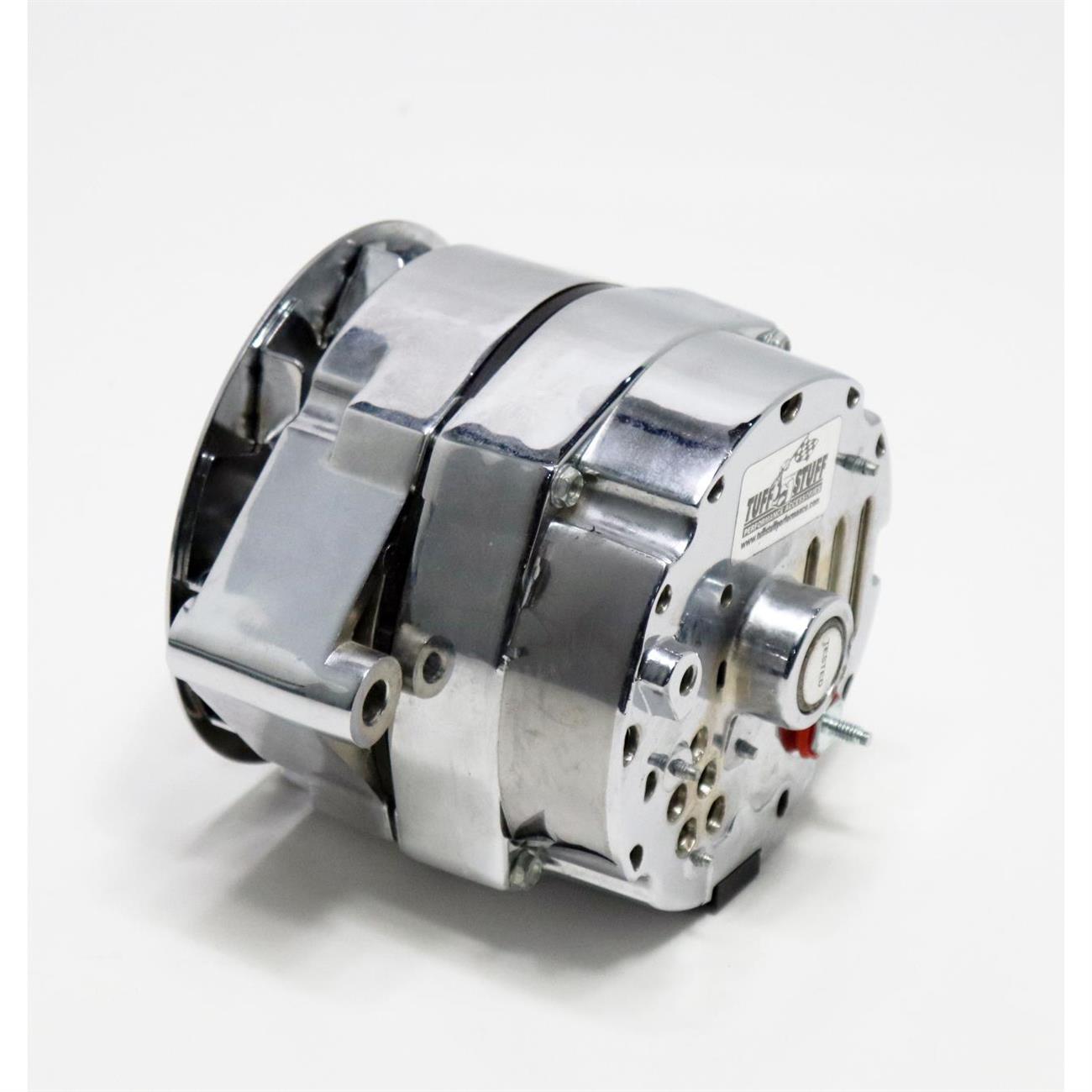 King Chrome GM One Wire Alternator, 100 Amp