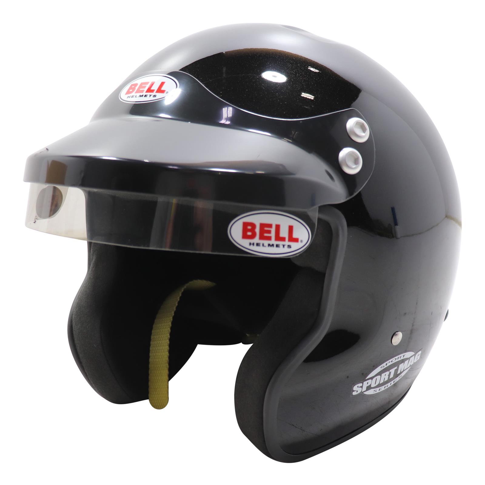 Bell Sport Mag SA2015 Racing Helmet, Black Size 3XL
