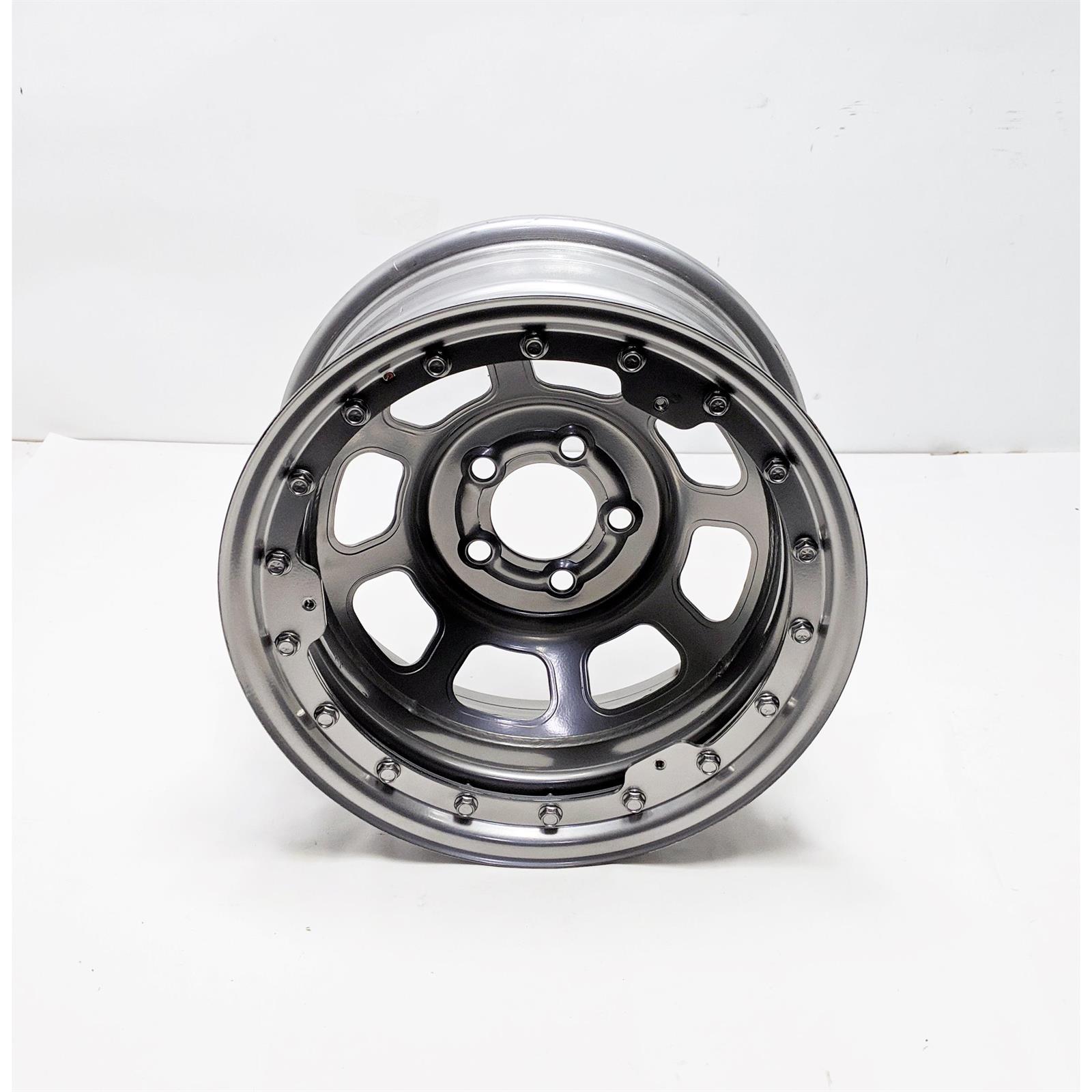 Bassett 54SF4SL 15X14 D-Hole Lite,5x4.5 Inch,4 In BS,Beaded Wheel