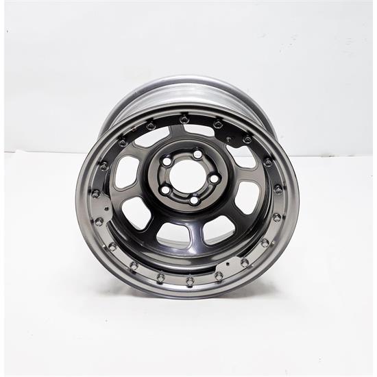 Bassett 54SF4SL 15X14 D-Hole Lite,5x4.5 Inch,4 In BS,Beaded Wheel