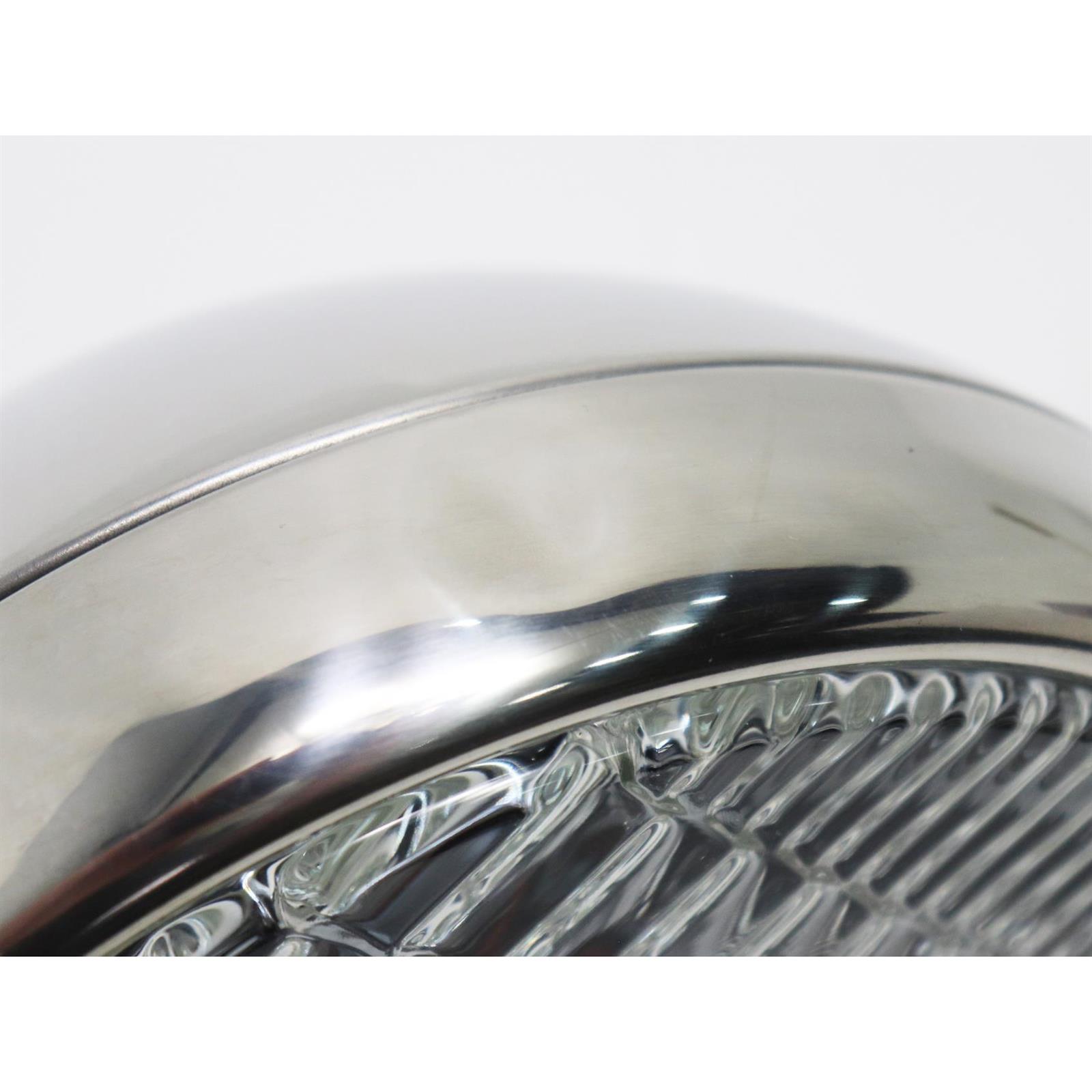 1930-31 Ford Model A Style Headlights, Stainless Steel