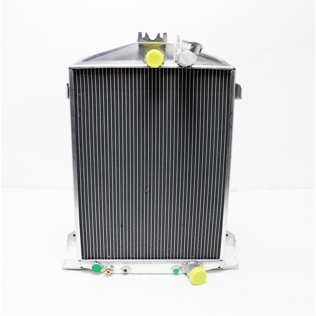 Speedway 1932 Ford Aluminum Radiator, Chevy Engine, Stock Height