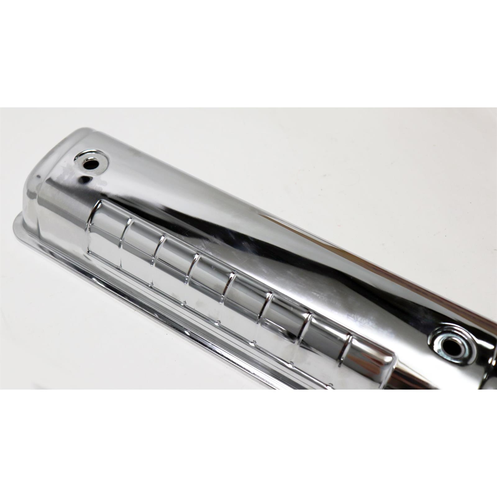 Ford Y-Block Chrome Steel Valve Cover