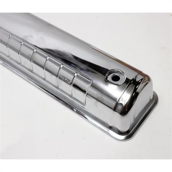 Ford Y-Block Chrome Steel Valve Cover