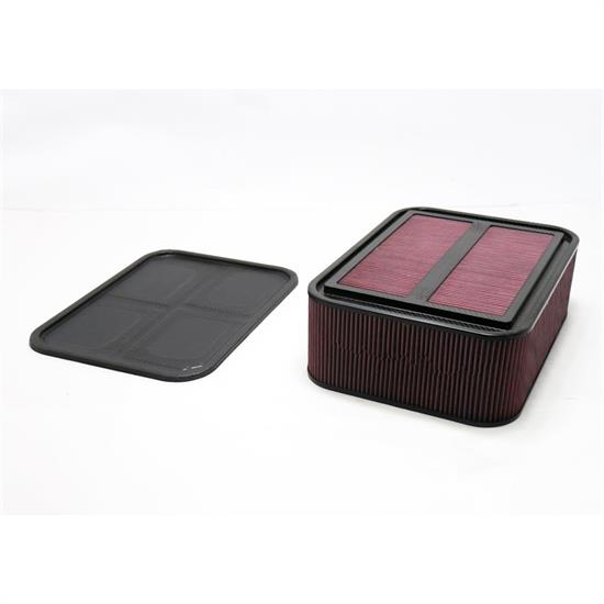 K&N 100-8567 Sprint Car Air Box, No Holes in Base, Each