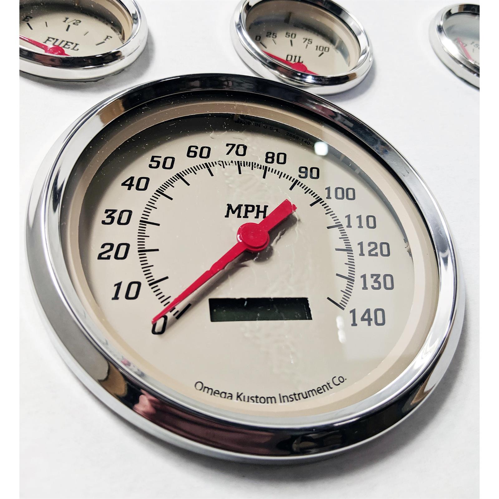 Omega Kustom 22085-R 5-Gauge Set, Timeless Tan, 4-3/8, Electric