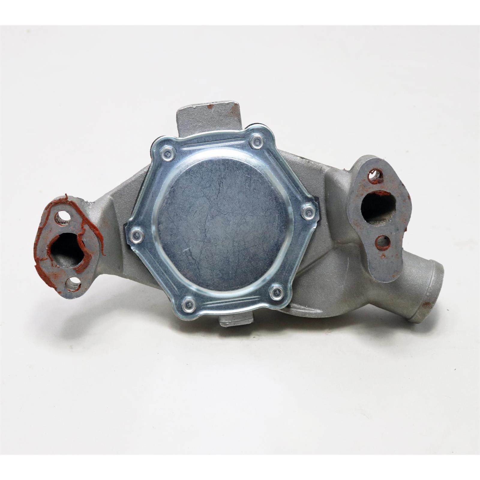 Speedway Small Block Chevy Short Aluminum Water Pump, Plain