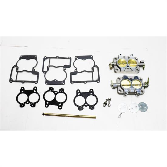 Universal Rochester 2-Jet 2G Tri-Power 3x2 Carb Kit w/o Linkage