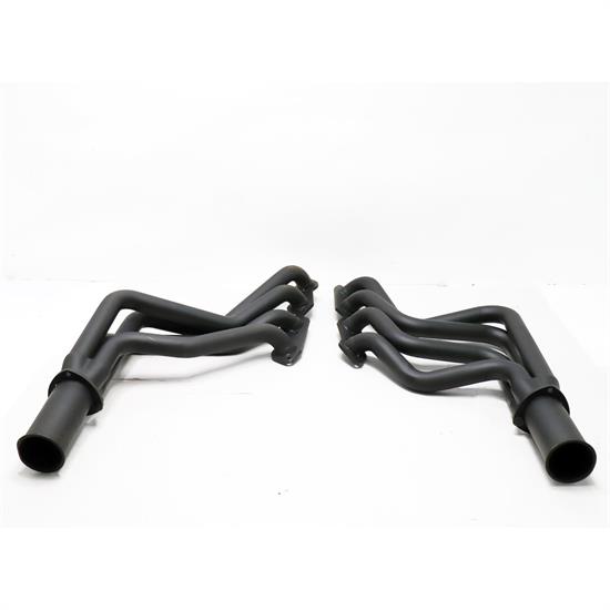 Flowtech 11130FLT Long Tube Header, 3 Inch Collector Size, Black
