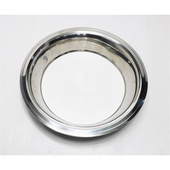 Stainless Steel Beauty Ring for 15 Inch GM Rally Wheel, 3 Inch Wi