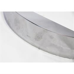 Speedway Universal Chrome Radiator Cooling Fan Shroud 3 In Wide