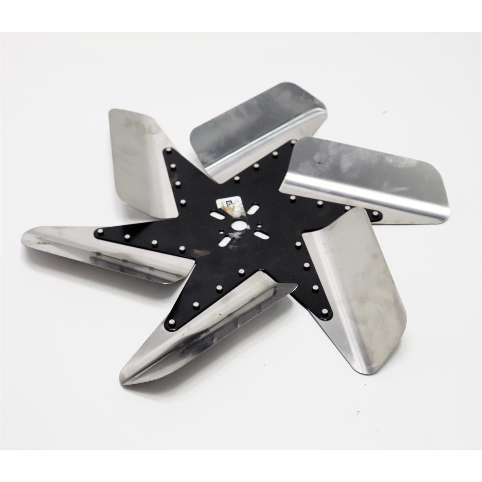 Perma-Cool 86170 Turbo Flex Reverse Stainless Flex Fan, 17 Inch