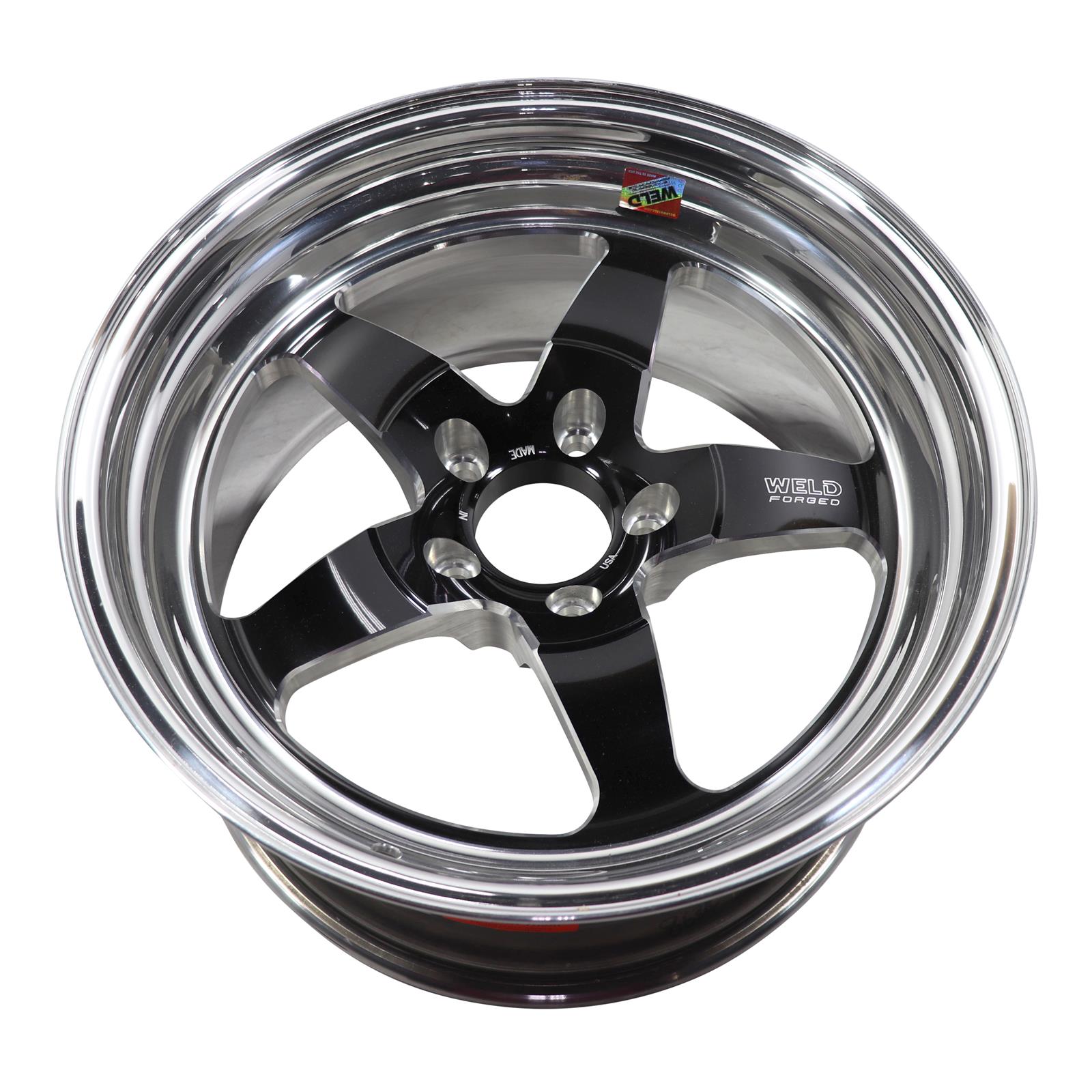 Weld Racing 71HB-8100B56A 18In. RT-S71 Rear Wheel For G-Comp Nova