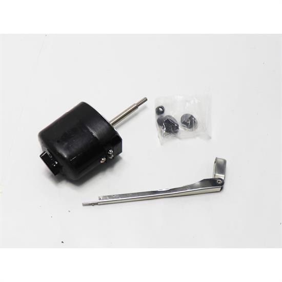 Universal Black 12 Volt Electric Windshield Wiper Motor Kit