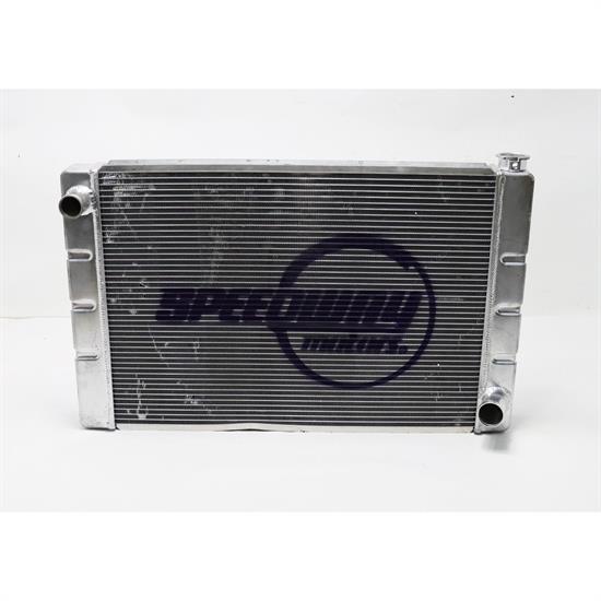 Speedway Chevy SBC/BBC Universal Aluminum Radiator, 31 Inch Wide