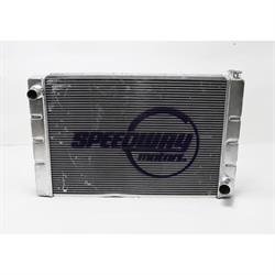 Speedway Chevy SBC/BBC Universal Aluminum Radiator, 31 Inch Wide