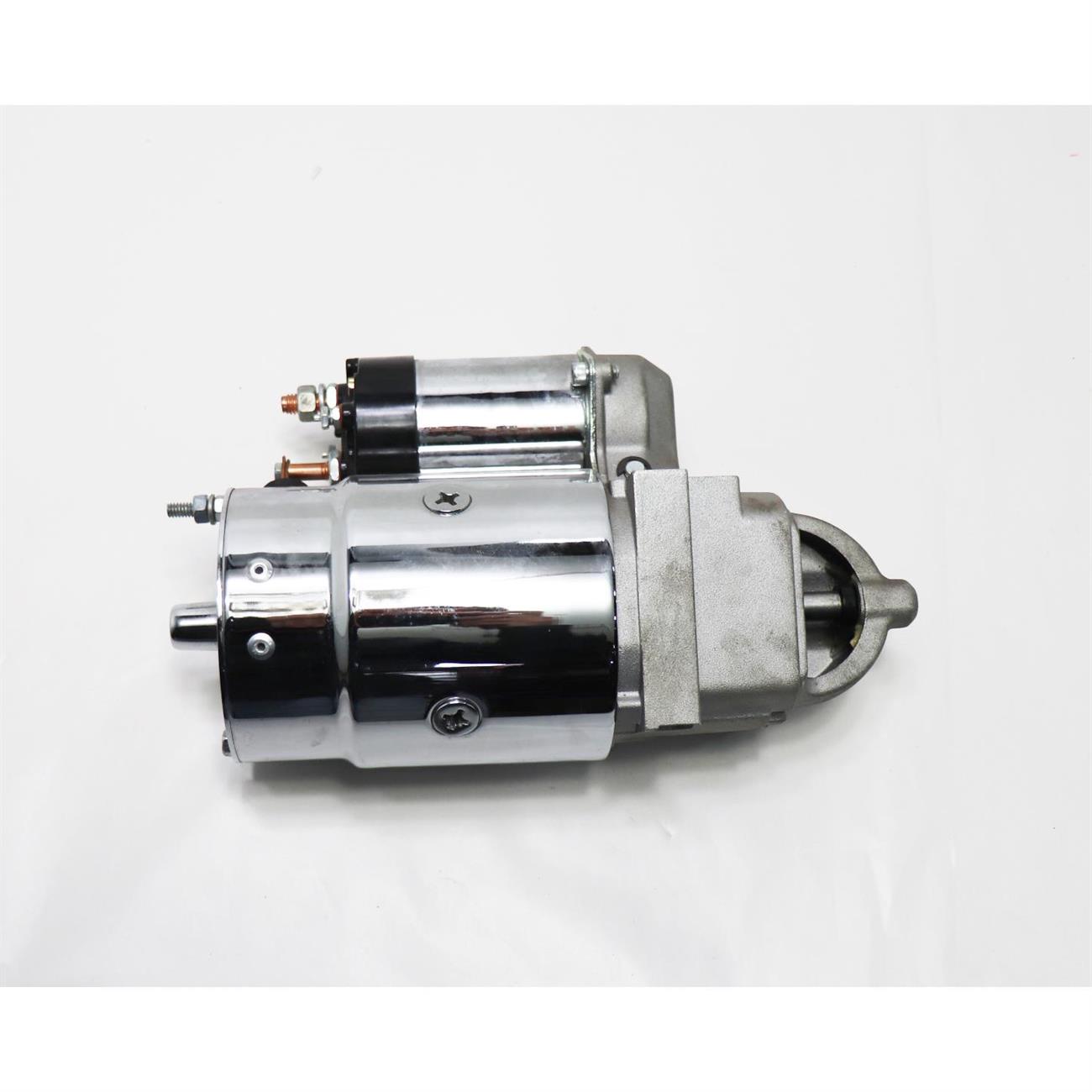 King Chrome 1955-86 Chevy Starter, 1.4 kW, 168-Tooth