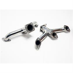 Speedway Flathead Ford V8 Center Dump Headers, Stainless