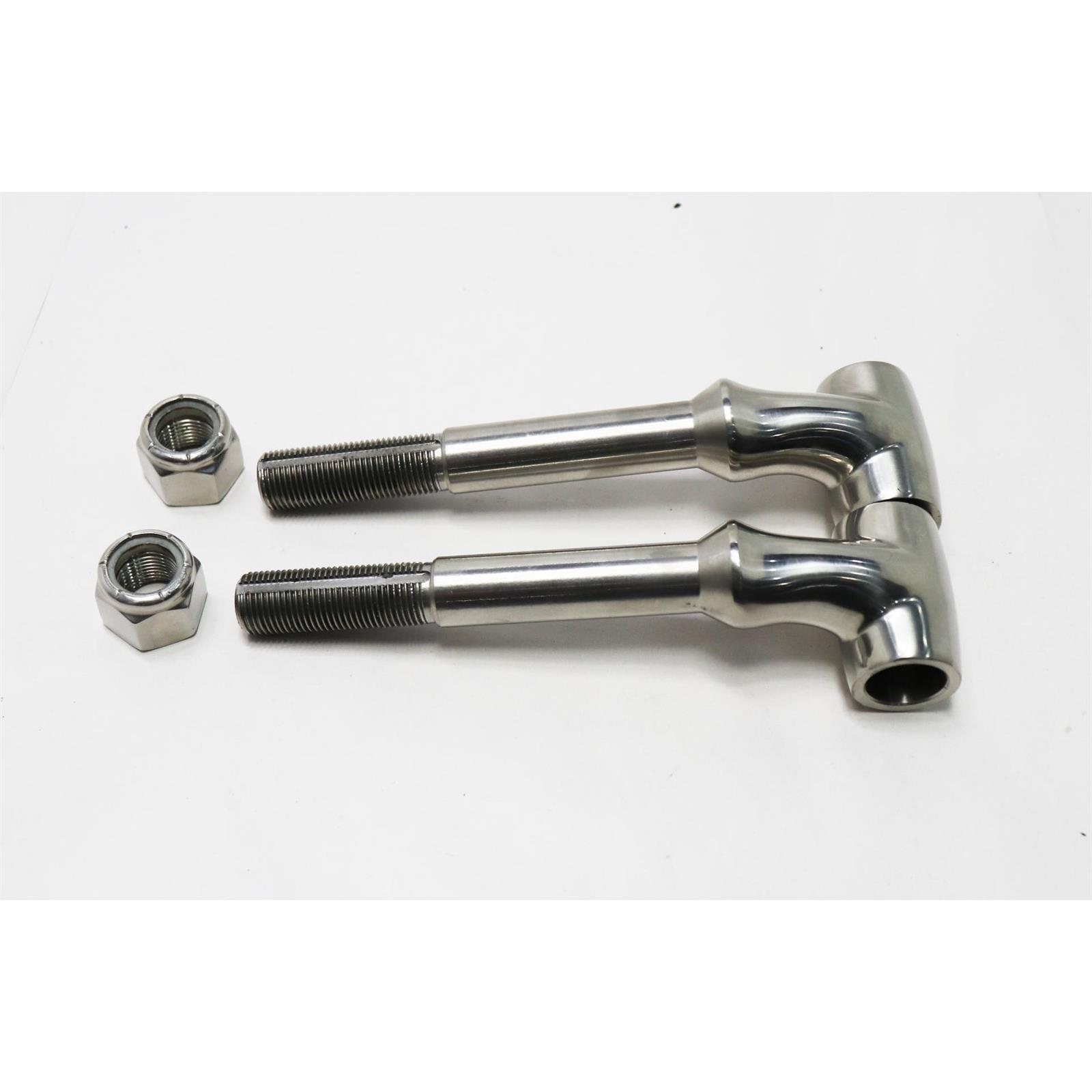 Speedway Front Solid Axle Leaf Spring Perch, Stainless Steel