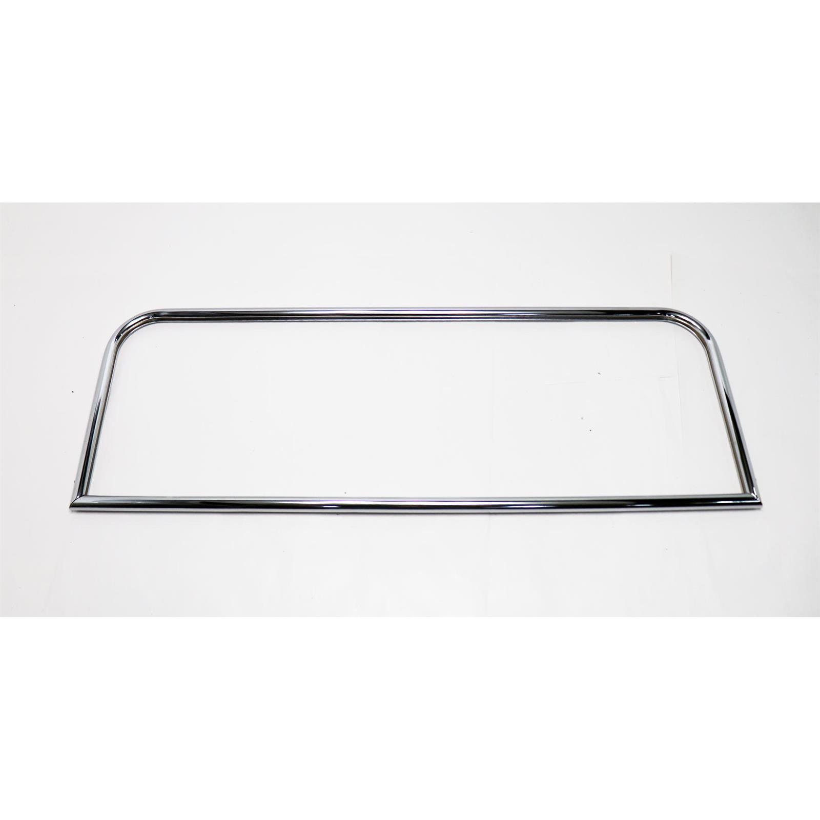 One-Piece Round Top Model T Windshield for Angled Posts, 14 x 39