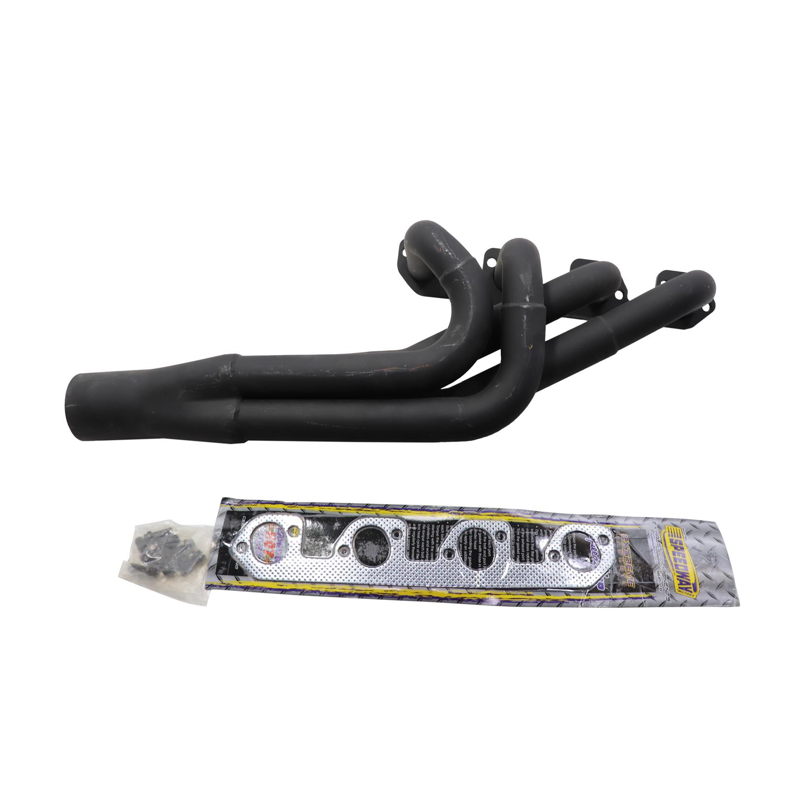 Speedway 2.3 Ford Pinto Modified Header, Raw Finish