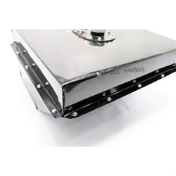 RCI 1222FD Black 22 Gallon Wedge Fuel Cell, Steel, Screw-On Cap