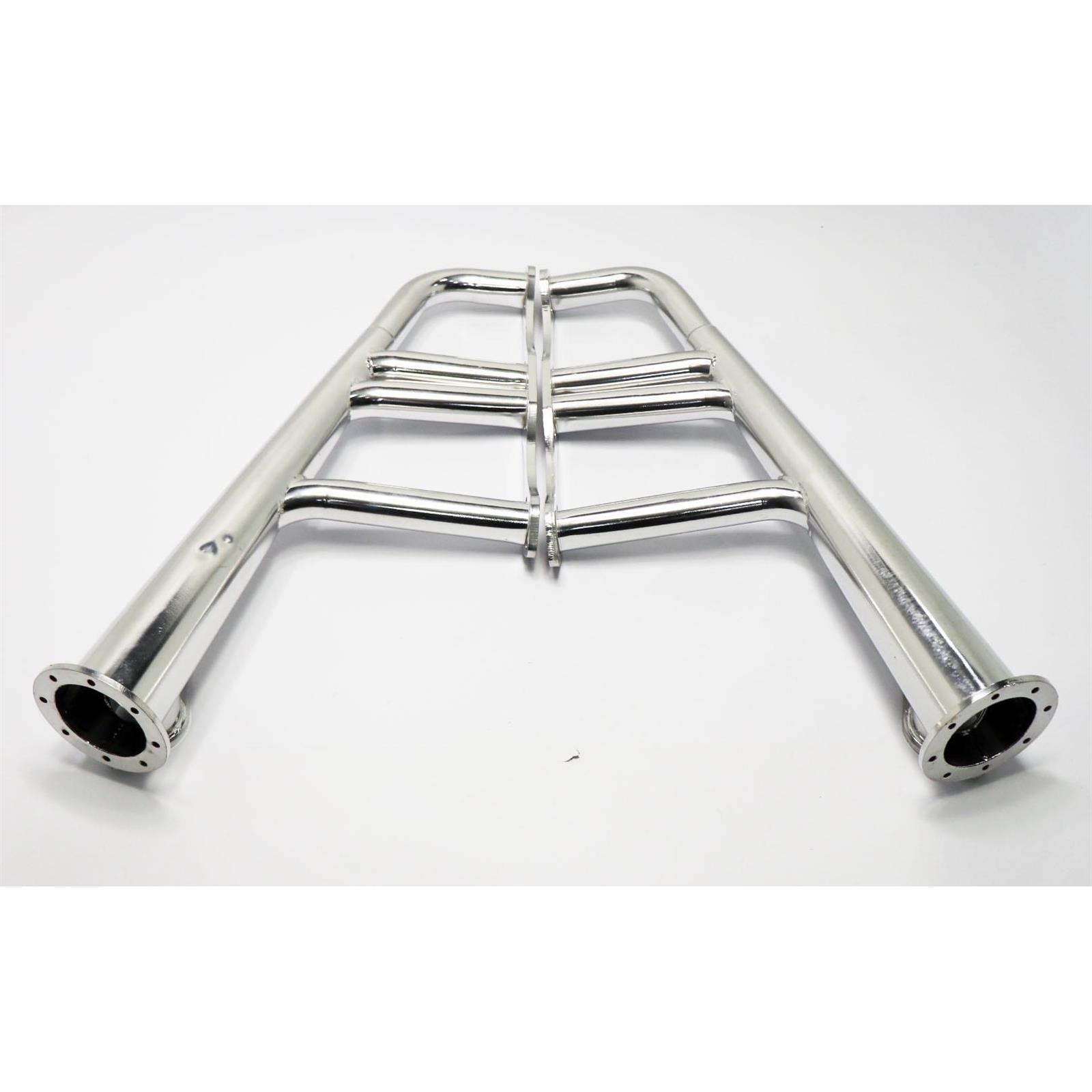 Small Block Chevy Lake Style Headers, AHC Coated