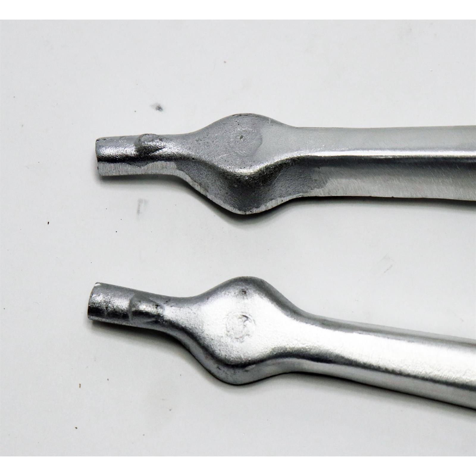 1928-29 Model A Aluminum Windshield Posts, 2 Inch Chopped