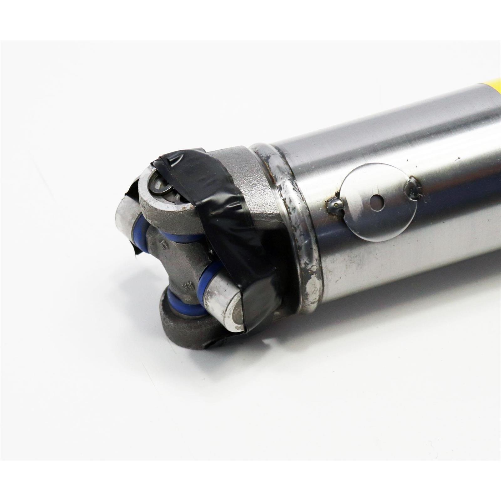 Custom Length Streetrod Steel Driveshaft Assembly, 54 Inch