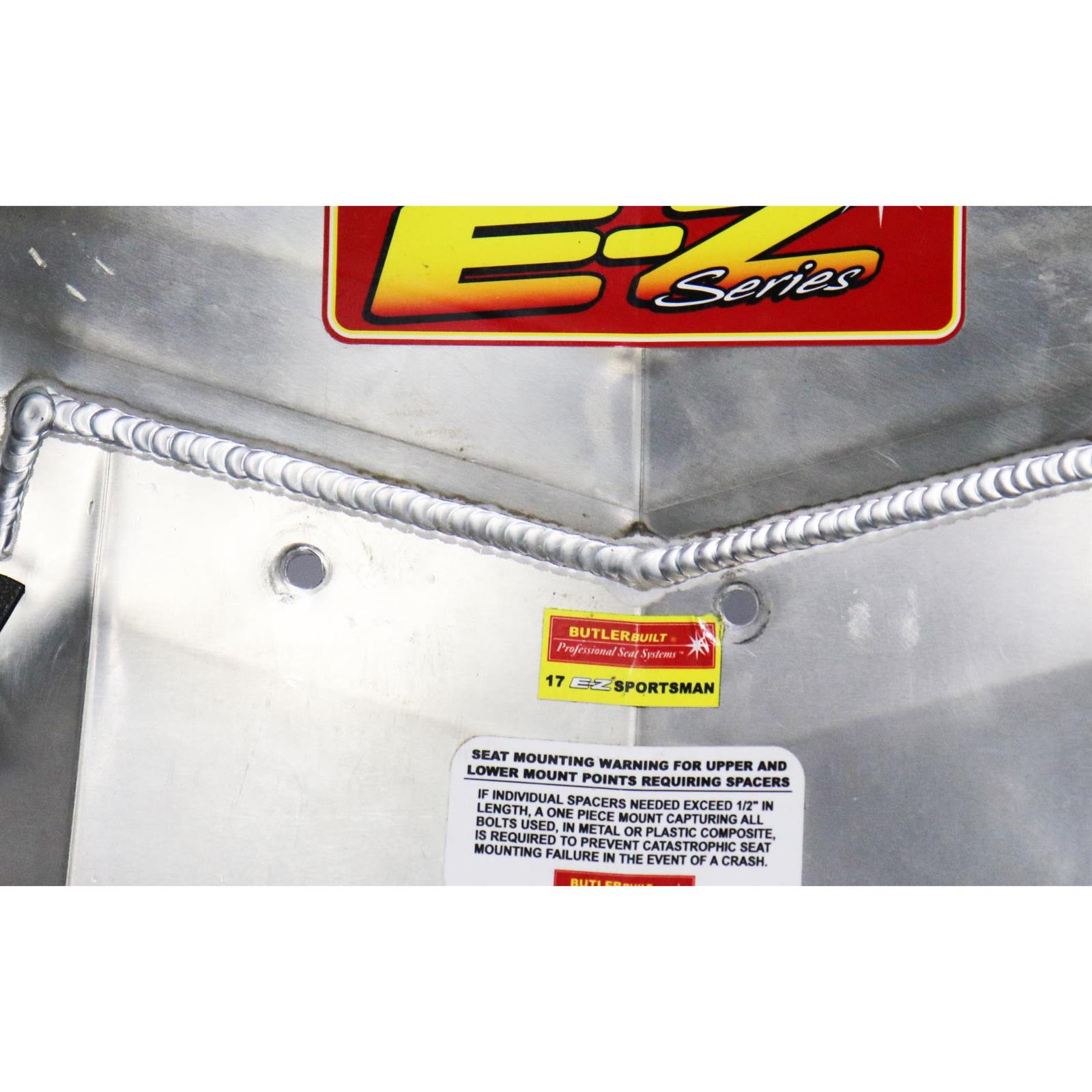 Butlerbuilt EZ Sportsman Racing Seat, Full Containment, 17 Inch