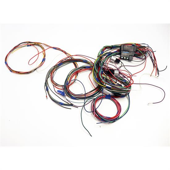 12-Circuit Mini-Fuse Universal Hot Rod Wiring Harness Kit