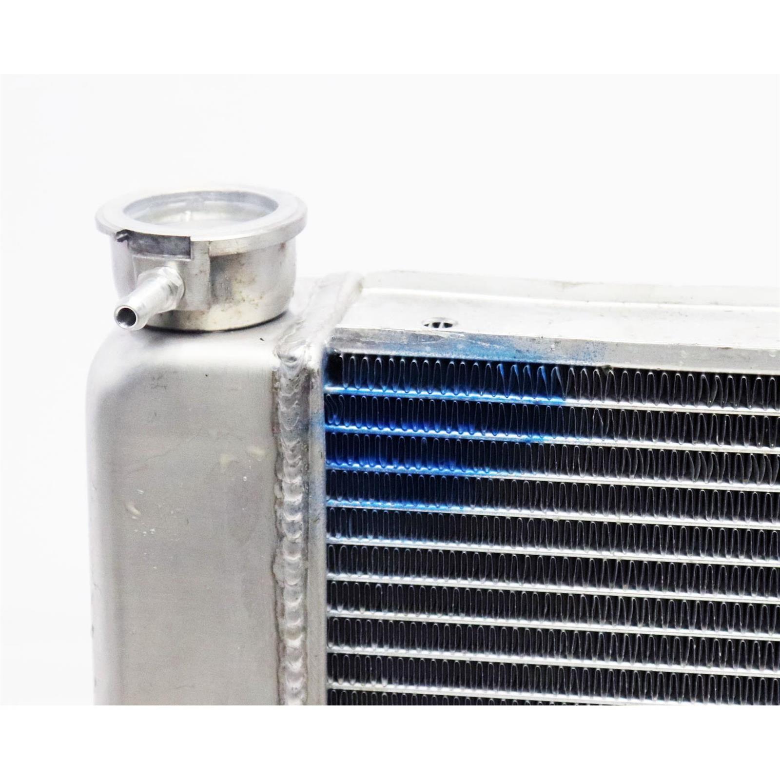 Speedway 31 In. Double Pass Aluminum Racing Radiator, S/B Chevy