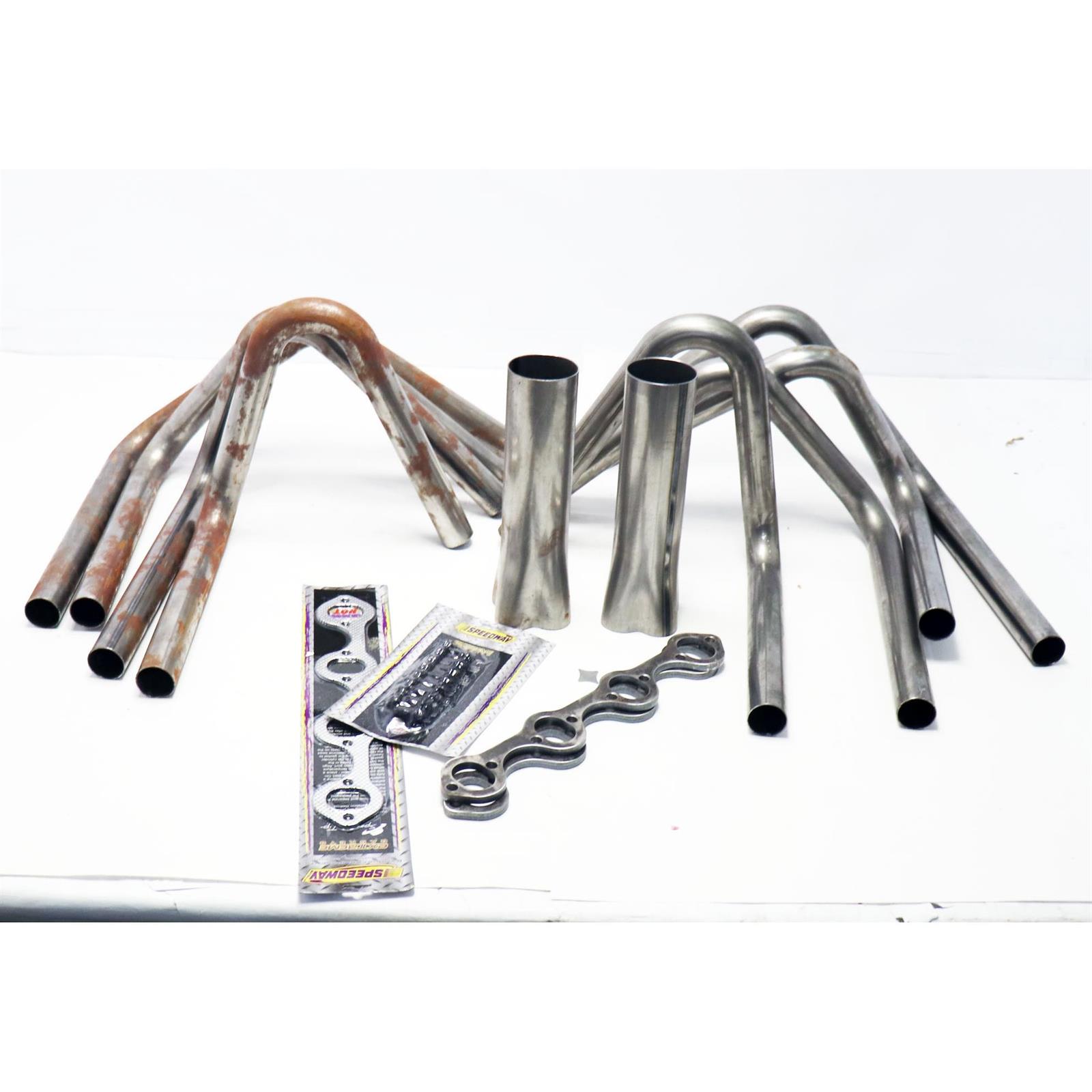 Small Block Ford 289-351W Header Kit, 1-5/8 Tube, 3 Inch Collecto