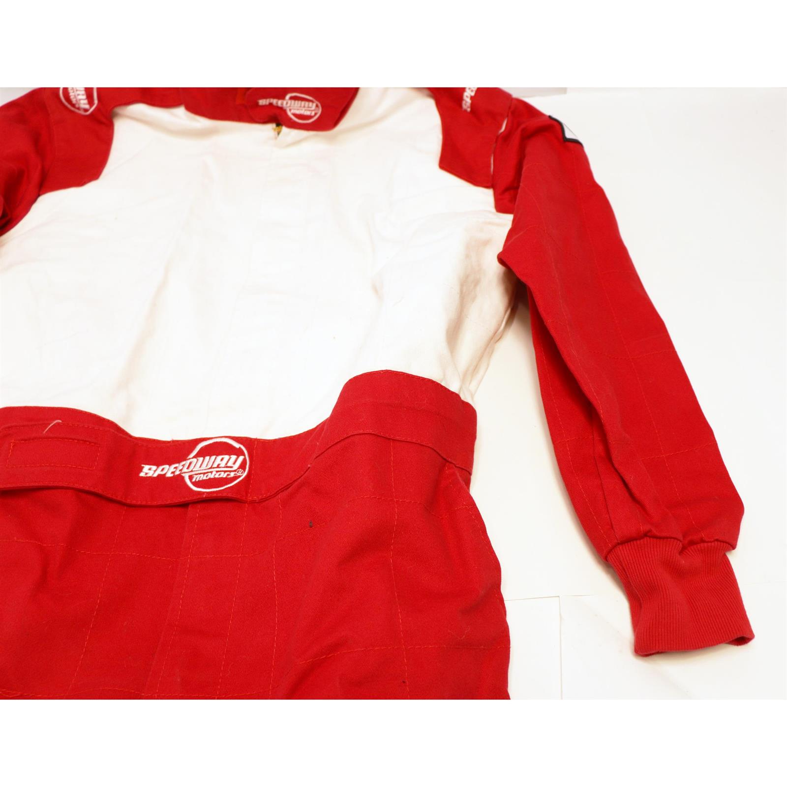Speedway Red Racing Suit-One Piece-Single Layer, XXL