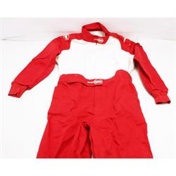 Speedway Red Racing Suit-One Piece-Single Layer, XXL