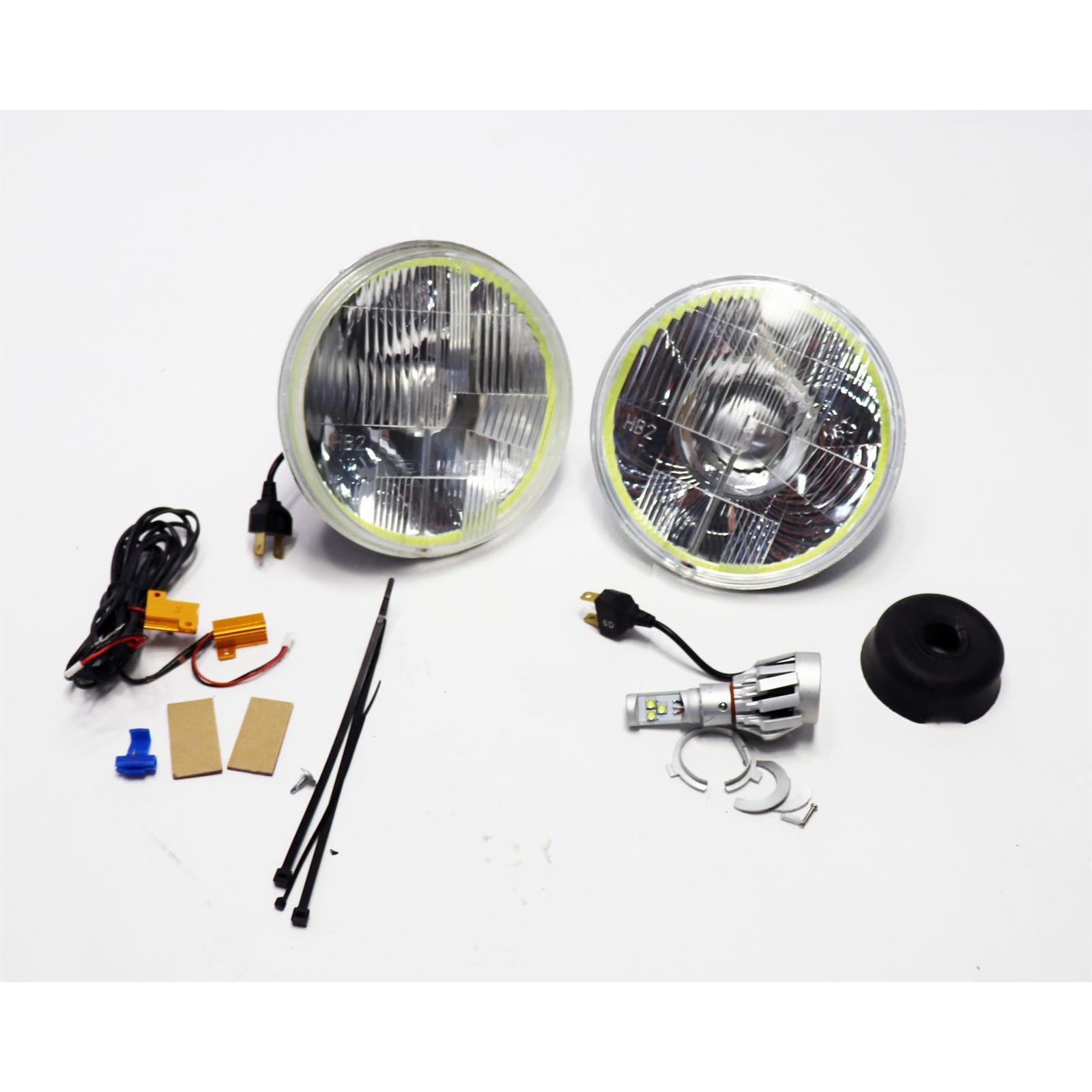 Delta 01-1149-LEDH 7 Inch DOT LED Halo Headlights