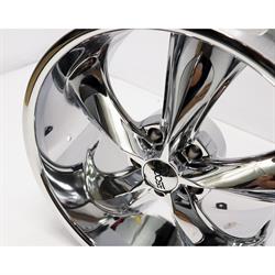 Foose Wheels F10520006155 Legend Wheel, 20x10, Chrome Plated