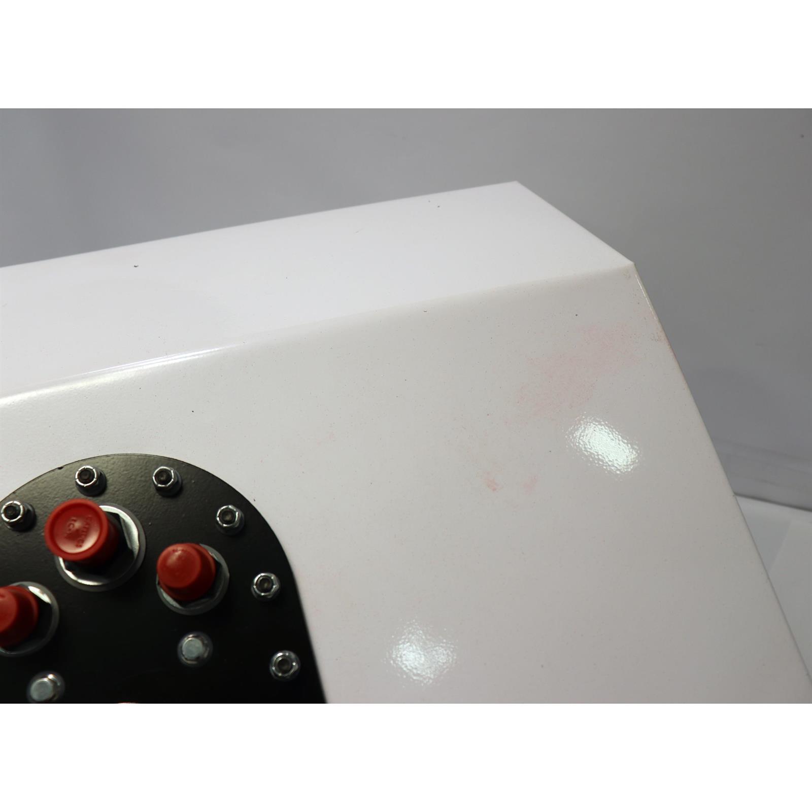 RCI 22 Gallon Steel Teardrop Fuel Cell, White