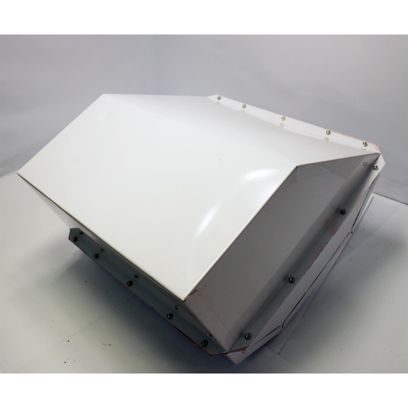 RCI 22 Gallon Steel Teardrop Fuel Cell, White