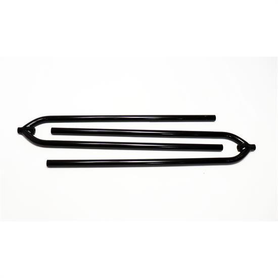 Front Hairpin Radius Rods, 27 Inch, Plain Steel