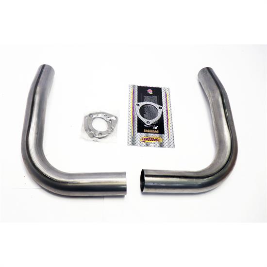 Tight-Tubes Block Hugger Header Extension Kit, Mild Steel