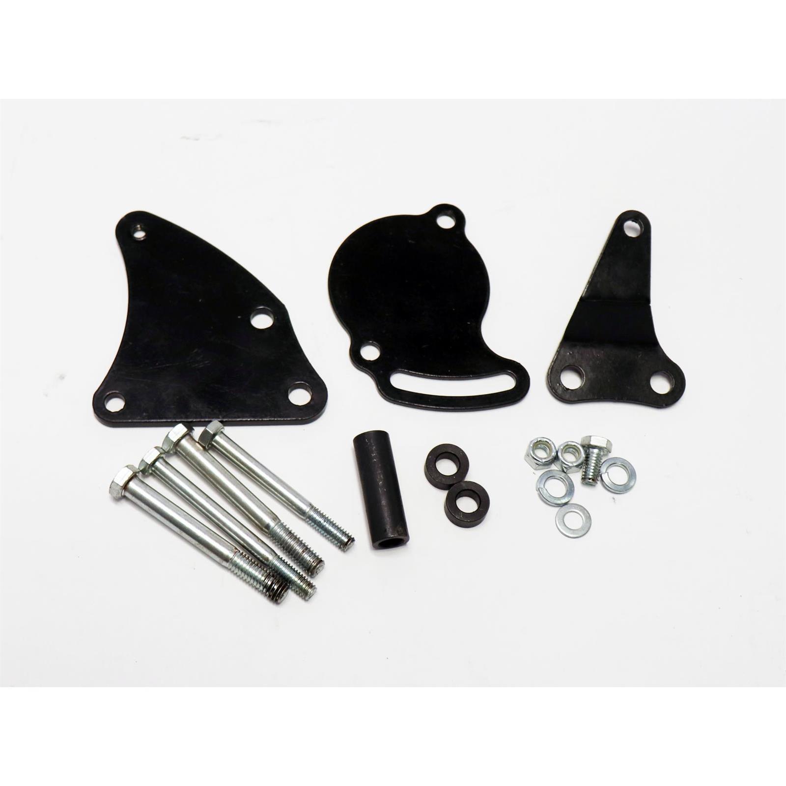 Power Steering Pump Bracket Set for Short Water Pump,Small Block