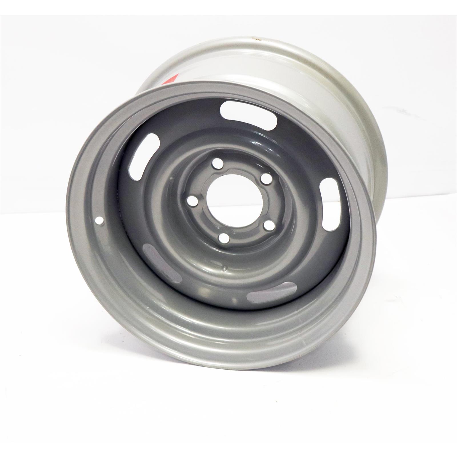 Speedway GM Style 15 Inch Rally Wheel, 5 on 4.75 Inch Bolt Patter