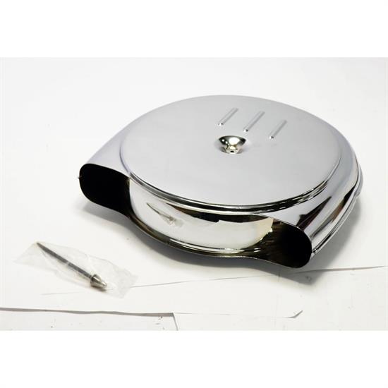 Retro Air Cleaner, Steel, 1951-56 Cadillac/Oldsmobile, Chrome