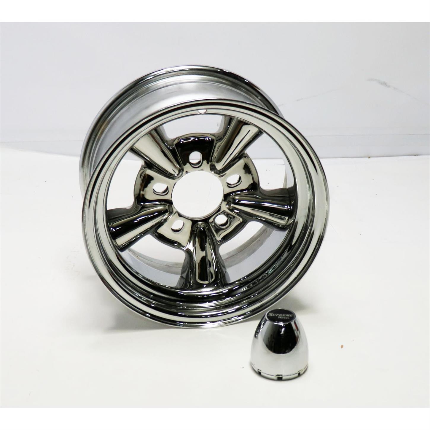 Allied Wheel 6737099 Supreme 13 x 7 Wheel, 5x4.5/5x4.75/5x5