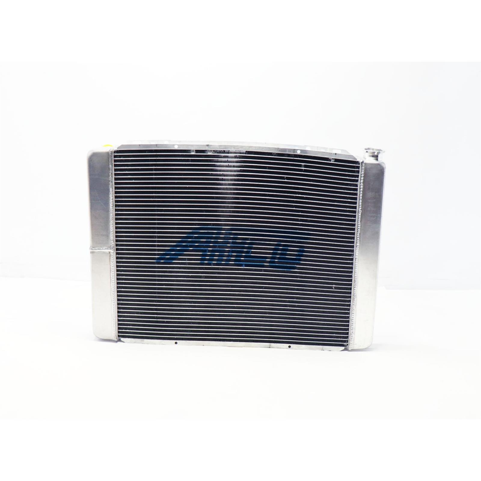 AFCO 80101NDP Double Pass Racing Radiator-27.5 Inch Wide, 19 Inch