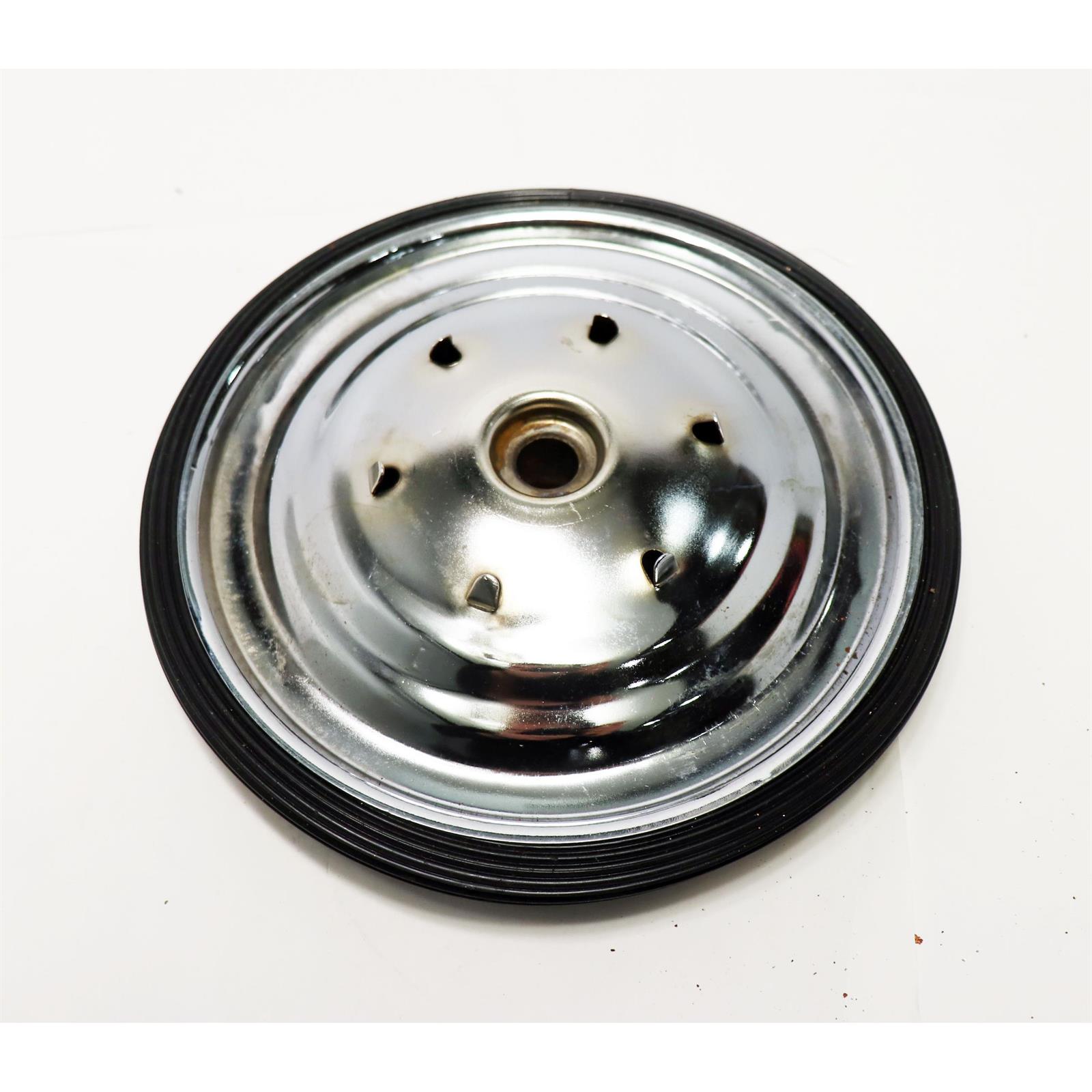 Chrome 7-1/2 Inch Pedal Car Drive Wheel and Tire Combo, Free