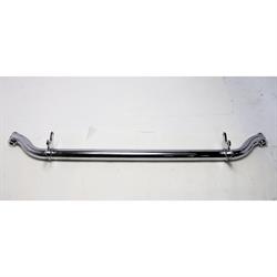 Spring Behind Front Tube Axle, Chevy Spindle, 4 Inch Drop, Chrome