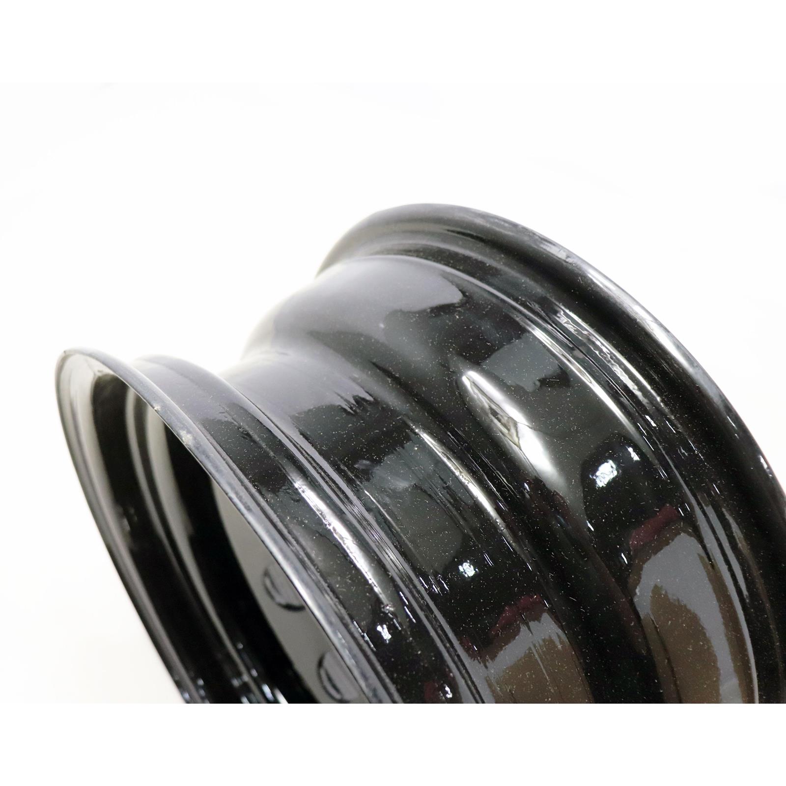 Speedway 15x7 Black Circle Track Steel Wheel, 5x4.5, 3 Offset